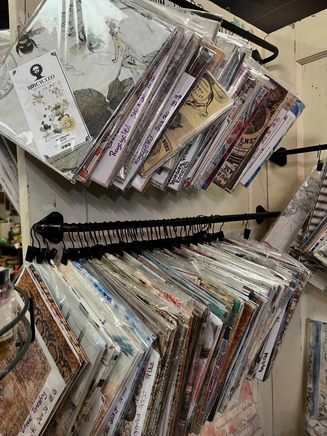 Roycycled decoupage papers – Deep Creek Vintage by Artifact